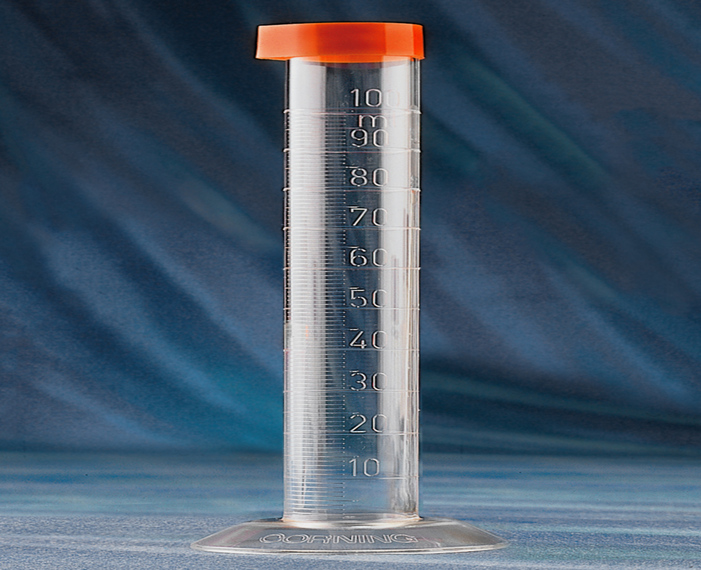 PYREX VISTA Single Metric Volumetric and Graduated Cylinders, Plastic ...