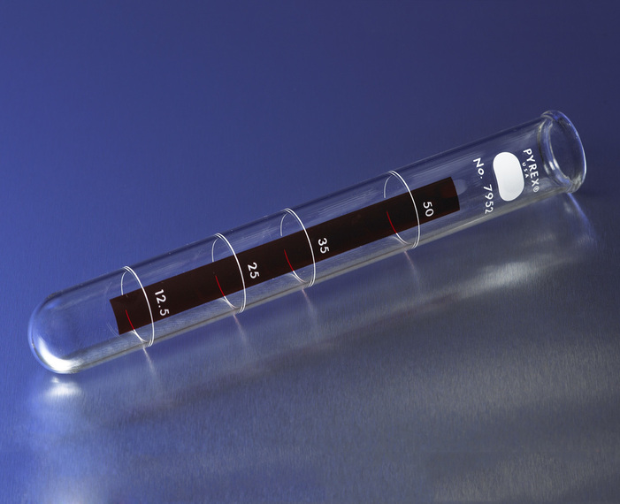 PYREX 50mL Taylor Universal Tube with Lifetime Red Graduations - גטר ביומד